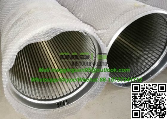 Customized Stainless Steel 304 Rod Base Johnson Screen Use For Water Well Drilling
