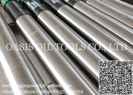 Hot sale 316L grade double layered better filteration water/oil well pipe slot base well screen