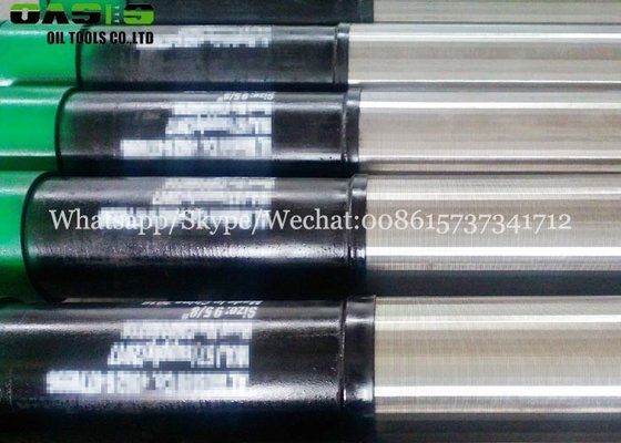 Top product double layered better filtration slot filter pipe based well screen with steel 316 grade