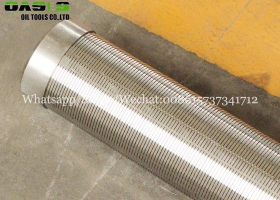 wedge wire screen pipe/stainless steel well screen price/well point sand screens