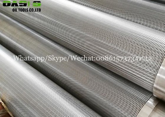 245mm out dia wedge wire screen pipe screen sleeve for deep water well