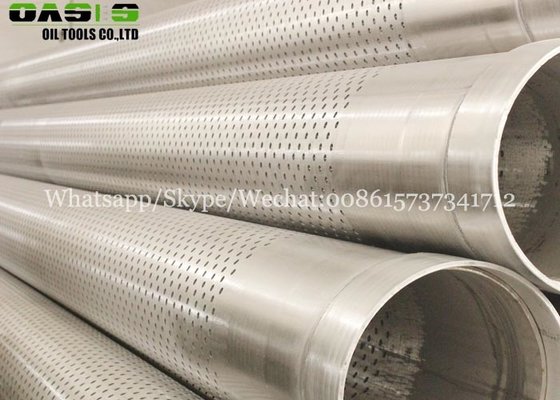 Hot sale manufacture API standard perforated pipes for drainage