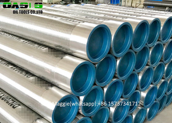continuous slot prepacked well screen gravel packing screen for horizontal well