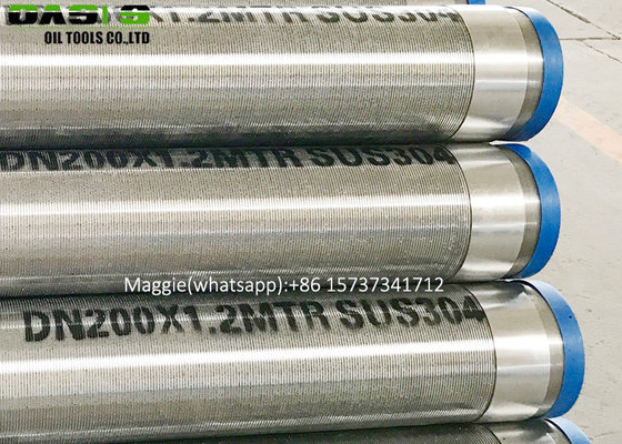 Stainless steel prepacked gravel sand rob base well screen for water / oil well drilling