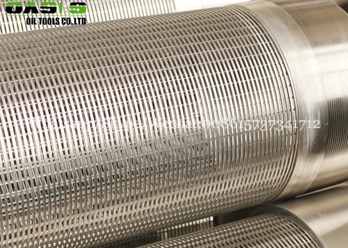 stainless steel 316 Johnson type wedge wire screens (customized) thread ends connection