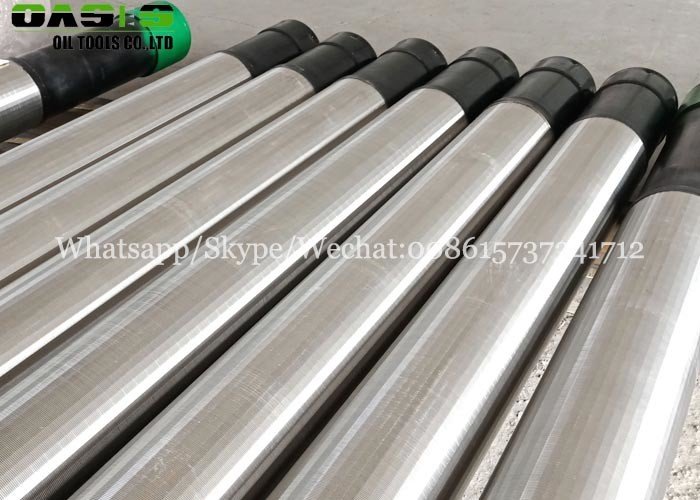 Top product double layered better filtration slot filter pipe based well screen with steel 316 grade