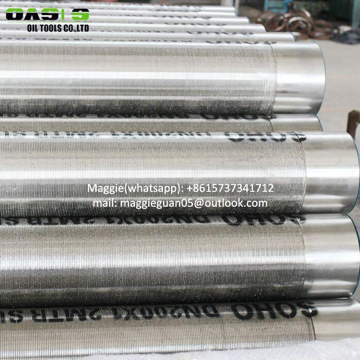 China manufacturer Gravel packed stainless steel multi packed filter well screen pipe