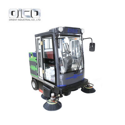 OICO E800FB All-Closed Driveway Electric Power Road Sweeper Machine/ Truck / Vehicles For Sale