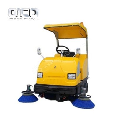 E8006 CE Certification Ride On Type Automatic Battery Powered Two Brushes Floor Sweeper Machine