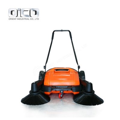 OR-MS92 manual road sweeper / industrial street sweeper / walk behind  street sweeper