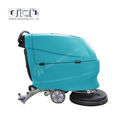 OR-V5  walk-behind outdoor floor scrubber  / supermarket floor scrubber manufacture