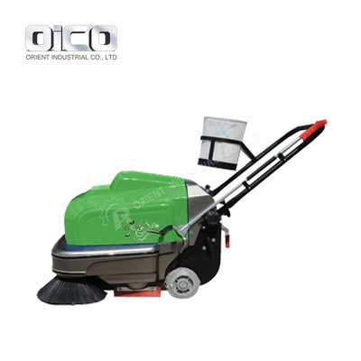 OR-P100A electric vacuum street sweeper  /walk behind sweeping machine