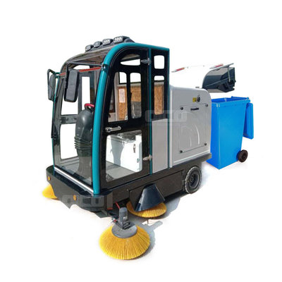 E800LD Electric Sweeper With Self Dumping Garbage Box Auto-Dumping Vehicle