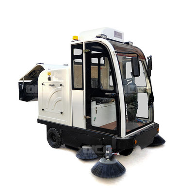 E800LD electric vacuum street sweeper airport runway sweeper ride on compact sweeper