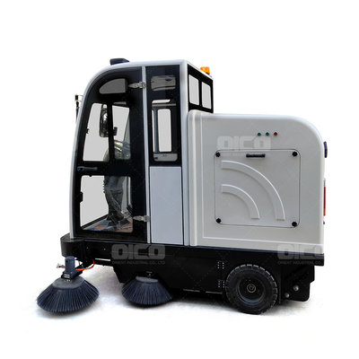 E800LD electric vacuum street sweeper airport runway sweeper ride on compact sweeper