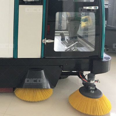 E800LD driveway vacuum sweeper  sidewalk sweepers for sale  battery road sweeper machine