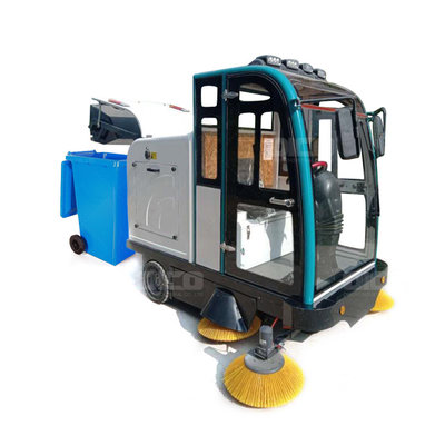 E800LD street sweeping machine sale  compact street sweeper ride on compact sweeper