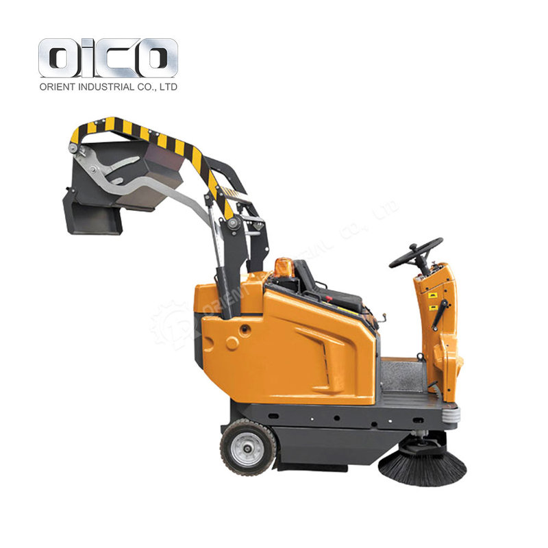 C200D Made in China Hydraulic Dumping Garbage Electric Garbage Collection/Dump Truck Automatic Road Sweeper