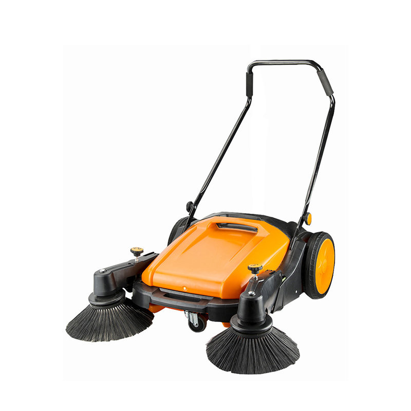 OR-MS92  pavement sweeper for sale / garage dust collecting machine / mechanical walk behind sweeper