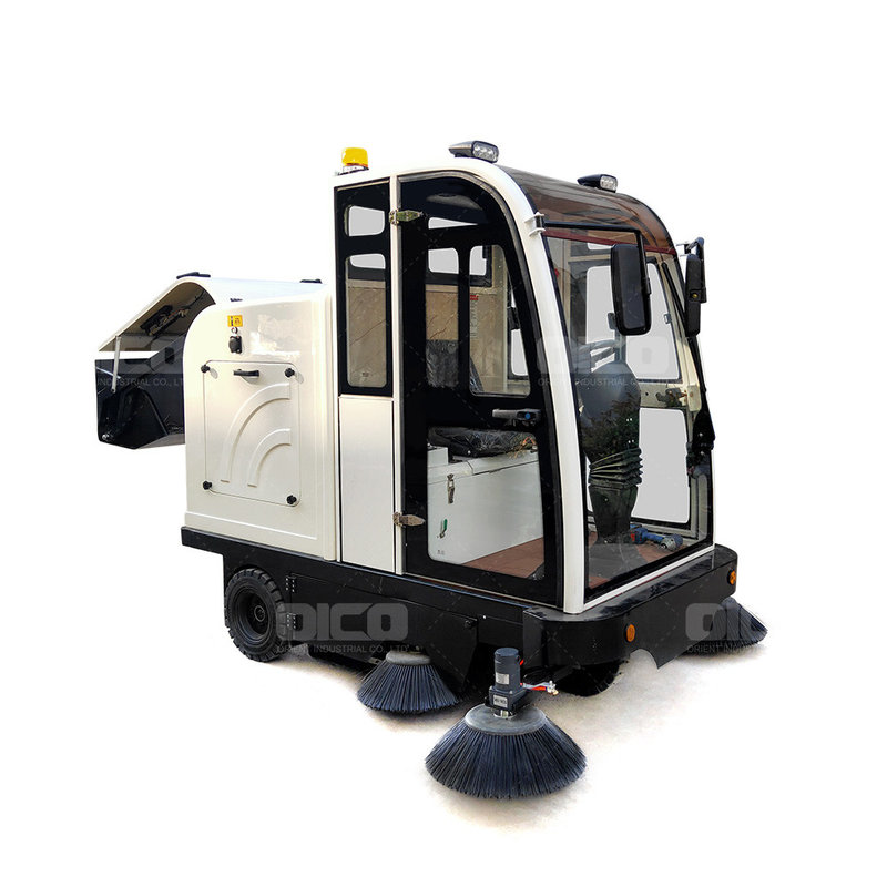 E800LD dump truck vacuum street sweeper  outdoor power sweeper  street sweeper truck