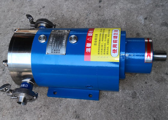 Portable Small Shampoo Rotary Screw Pump Milk Transfer With Heat Jacket