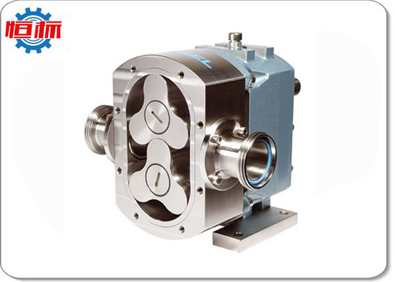 High Viscosity Rotary Vane Pump Chocolate Sanitary Tri Lobe Rotary Displacement Pump