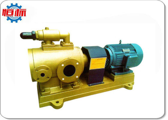 Asphalt Heating Positive Displacement Screw Pump Cast Steel High Performance