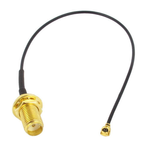 Nickel Gold RG RF Cable Assemblies SMA To UFL Connector Available