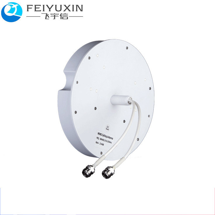 Mimo Omnidirectional Ceiling Cellular Antenna 2700mhz Dual Band Dipole 25w