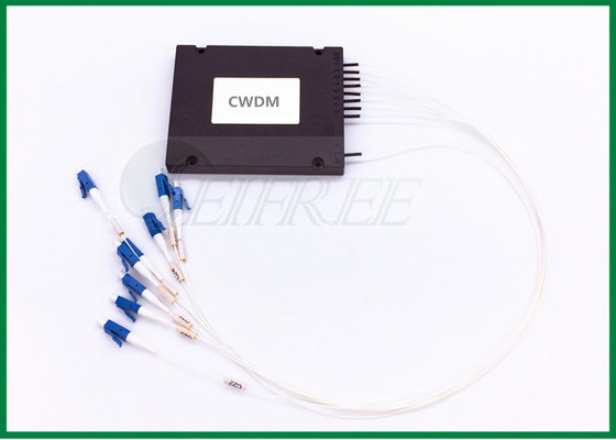 Fiber Optic Mux DEMUX 8 Channels Passive With 1550nm CATV Port Monitor