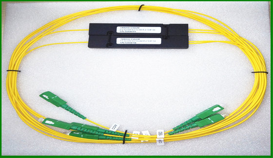 1X2 ports CWDM Mux Demux Multiplexer  / PON Networks / CATV optic fiber splitter