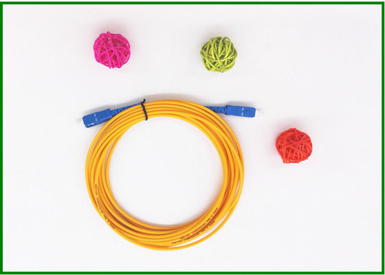 High Return Loss St Lc Single Mode Fiber Patch Cable / Optical Jumper Cord