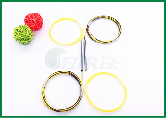 1310 / 1550nm 1x2 Single Mode Fiber WDM Coupler, 0.9mm 1mtr pigtail, without connector