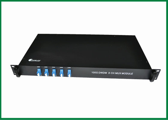 Single Fiber 8 Channel optical fiber multiplexer DWDM , FTTH Passive Pigtailed Optical Mux Demux WDM Module