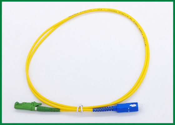 Single Mode Fiber Optic Patch Cord FTTH 0.9mm 2mm 3mm Patchcord