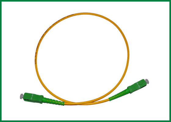 Single Mode Fiber Optic Patch Cord FTTH 0.9mm 2mm 3mm Patchcord