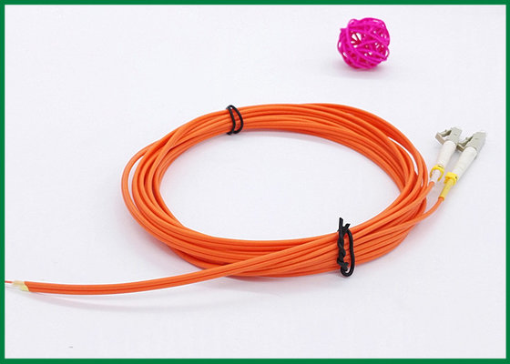 FTTH Telecom Indoor Multimode Optical Fibre Patch Cords LC Jumper Wire Cables