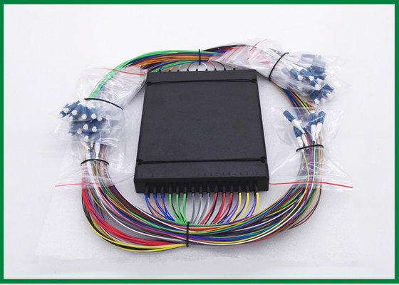 Customized 1x6 Ports Single Mode Fiber Coupler for EDFA System , LC/UPC Connector