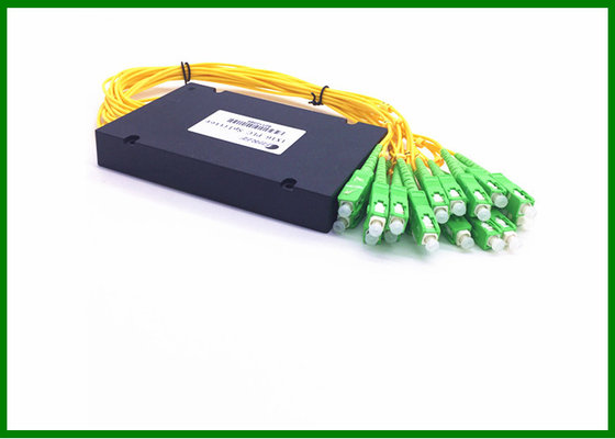 Single Mode Planar Lightwave Circuits Fiber Optic PLC Splitter 1*32  For PON System