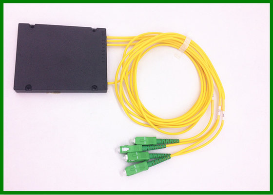 1*3 SM Fused Optical Coupler with Green SC/APC 1m length for LAN system