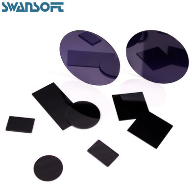 CE ZJB260 260-340nm UV short pass circular optical black filter supplier
