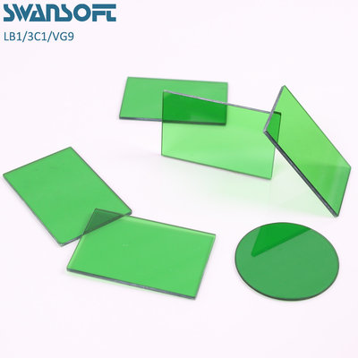 520nm IR cutoff short pass selection absorption Green optical glass  Filter LB3 supplier