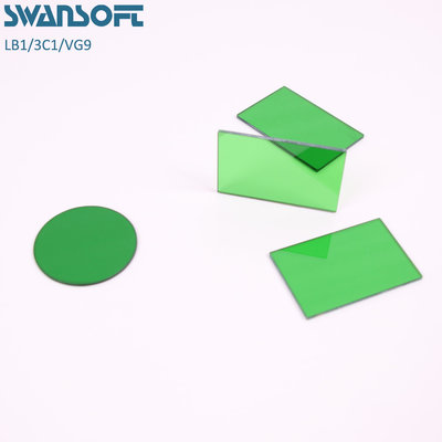 520nm IR cutoff short pass selection absorption Green optical glass  Filter LB3 supplier