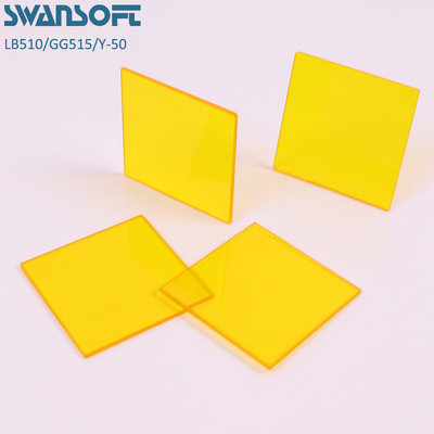 factory direct sale JB400 400-560NM2mm colored golden optical filters supplier