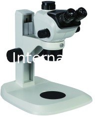 China Trinocular Viewing Head Zoom Stereo Microscope High Zoom Ratio factory