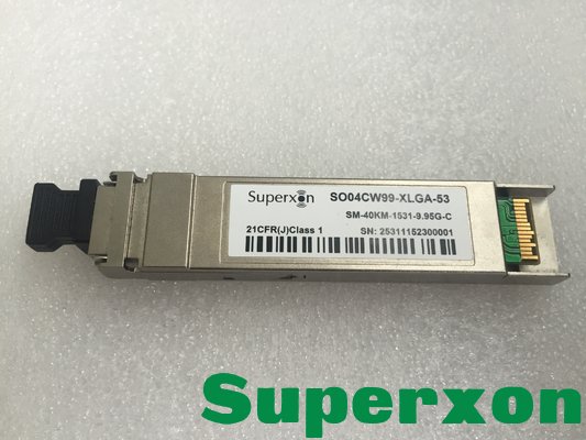 EN 60825-1 / A1 10Gbs OTN CWDM Optical Transceiver 40km  /  XFP Modules