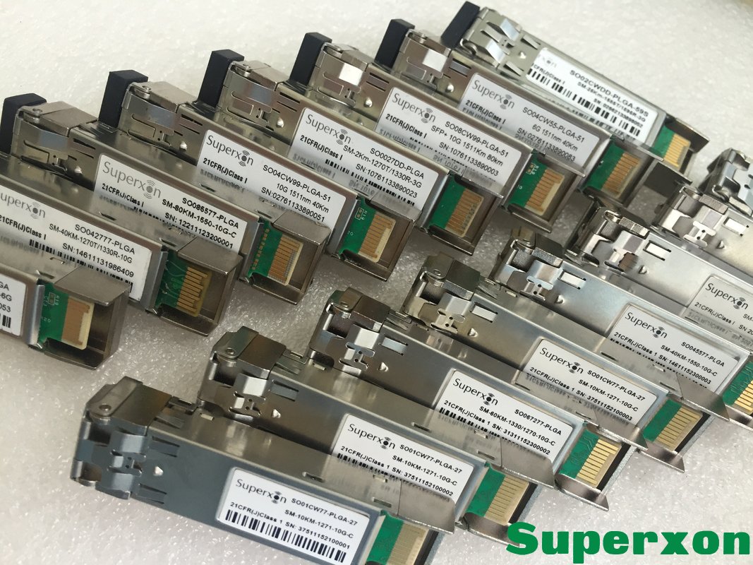 SMF 80km 10G Fibre Channel Transceiver XFP 100GHz ITU Grid C Band
