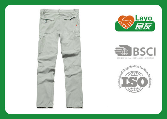 Male / Female Quick Dry Pants Stretchable With Elastic Skin Friendly