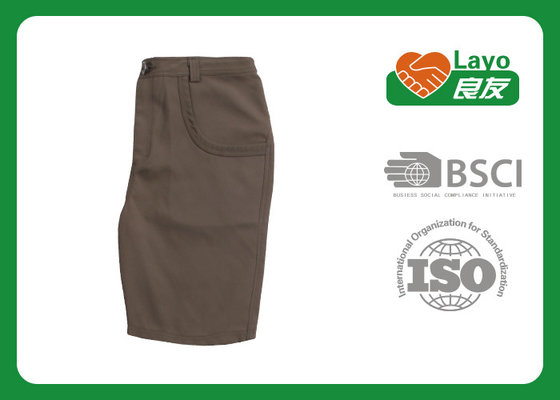 Lightweight Hiking Pants Windproof , Mens Zip Off Trousers Quick Dry