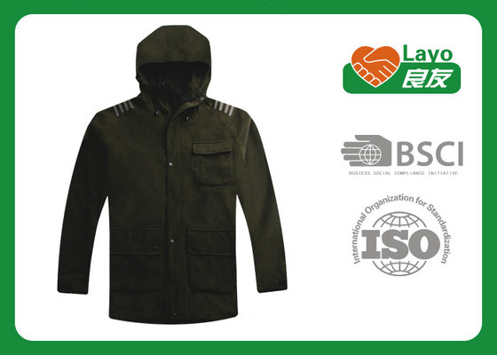 Layo Olive Outdoor Fleece Jackets For Hunting / Hiking / Camping